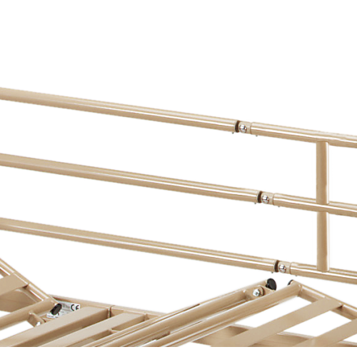 Pair of Paris metal bed rails